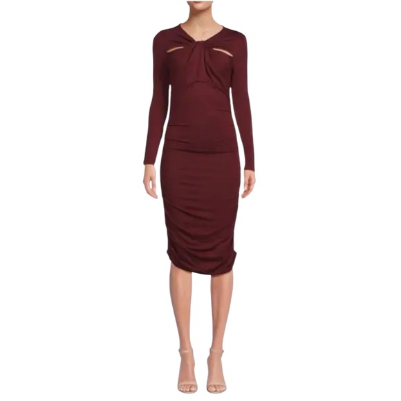 Walter Baker | Dresses | Nwt Walter Baker Calista Cutout Bodycon Midi ...